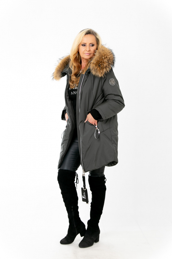 Płaszcze kurtki jesienne zimowe puchowe damskie 2023/2024 > Kurtka ...